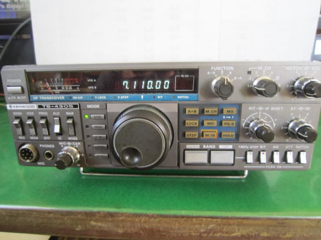 ＫＥＮＷＯＯＤ　ＨＦトランシーバー　ＴＳ－４３０Ｓ 現100W