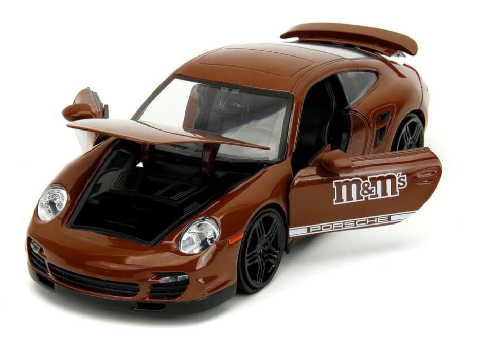 Jada Toys 2007 ポルシェ911ターボウィズブラウン・ティ フィギア