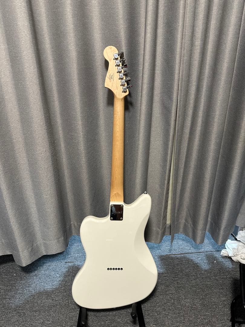 【美品】Squier by Fender Jazzmaster HH 白黒