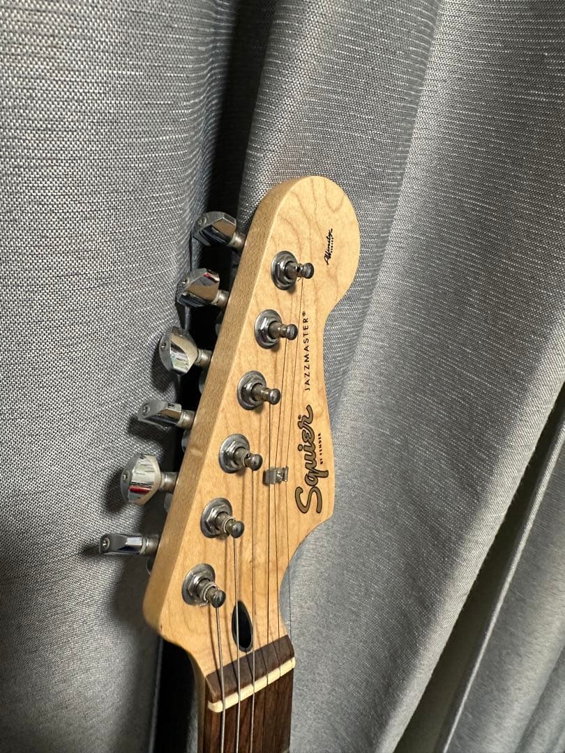【美品】Squier by Fender Jazzmaster HH 白黒