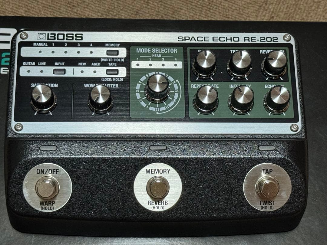 ギター BOSS RE-202 SPACE ECHO