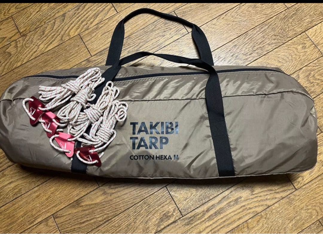 TAKIBI TARP COTTON HEXA M テンマク　キャンプ　タープ