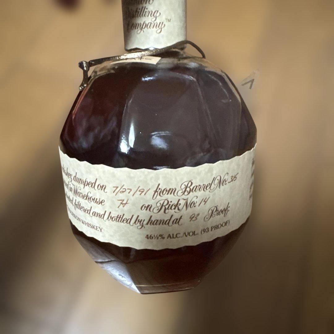 Blanton's ブラントン バーボンウイスキー 1991年【未開栓】