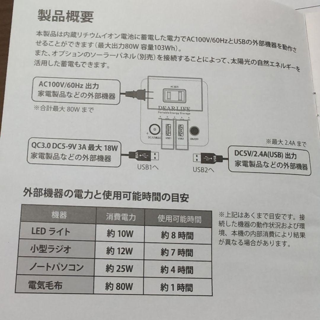 エナジープロ　蓄電池&ソーラーパネル　セット