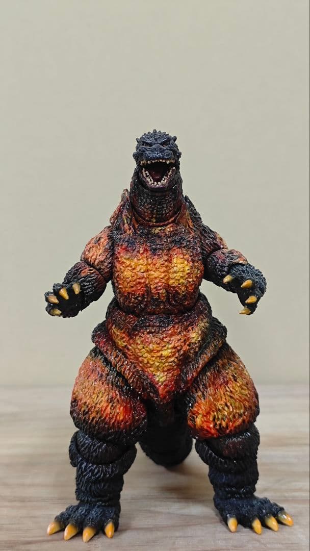 モンスターアーツ　S.H. Monster Arts バーニング　リペイント