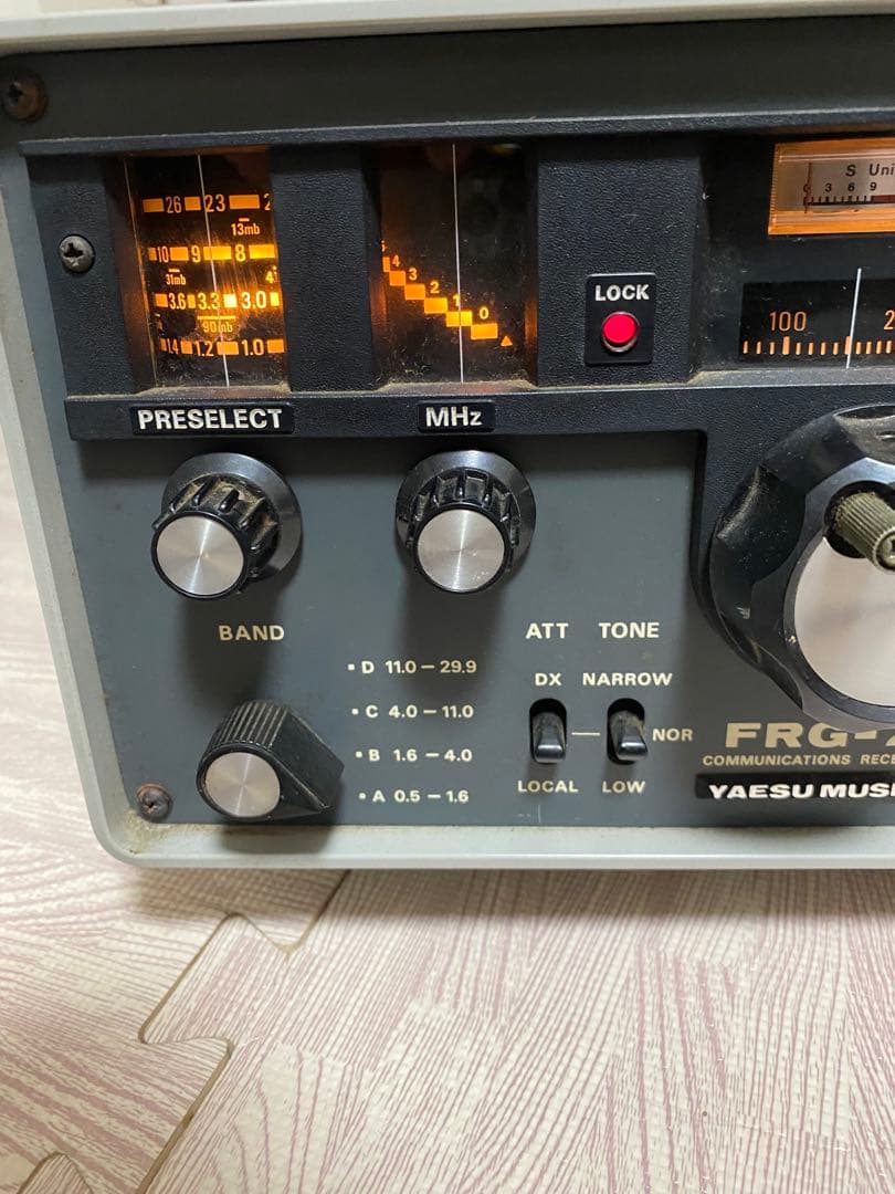 YAESU MUSEN FRG-7 受信機　八重洲無線