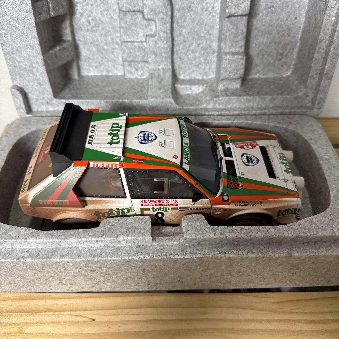 AUTOart 1/18 ランチア デルタ S4 1986 サンレモ・ラリー