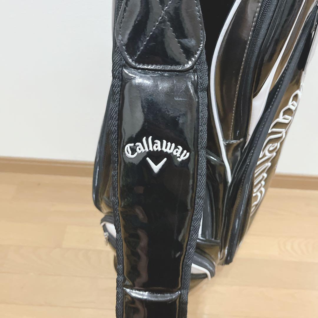 K204 Callaway キャロウェイ エナメル調 キャディバッグ