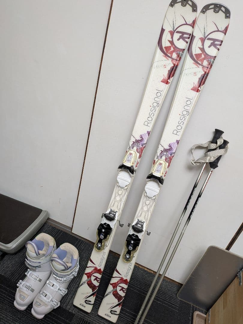 Rossignol レディース スキーセットHEADブーツ ストック付き