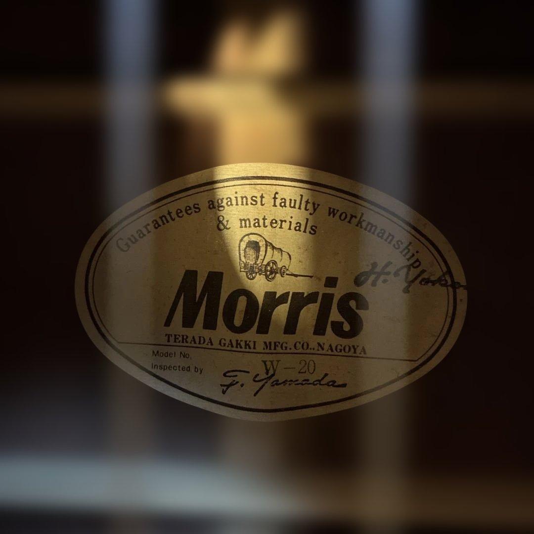 Morris アコースティックギター ケース付き