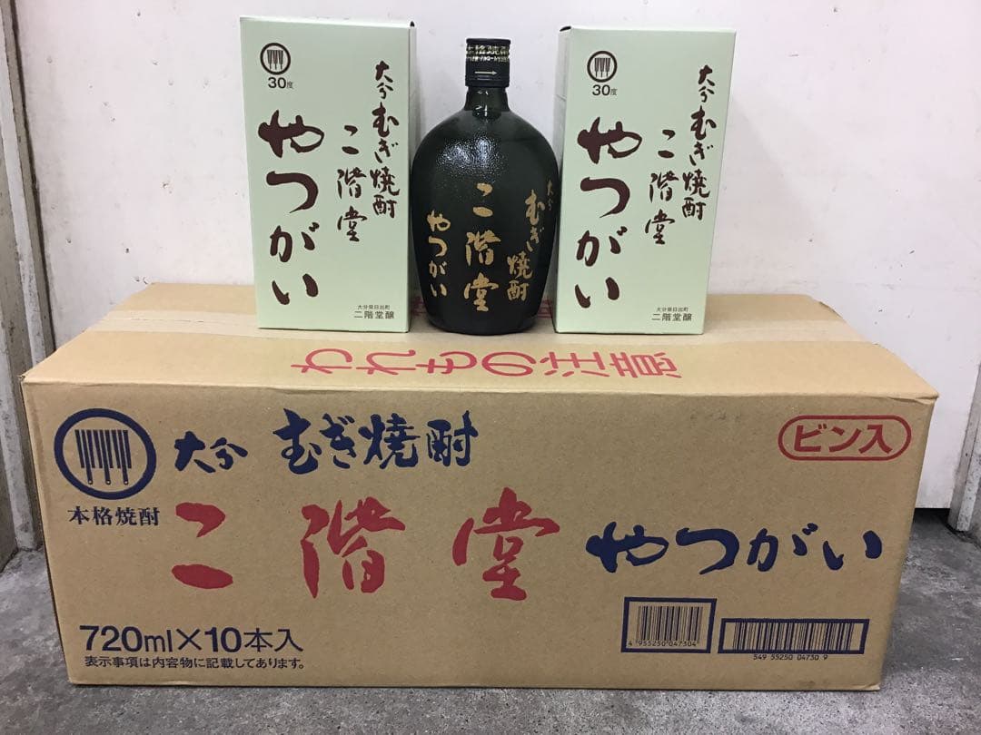 【吉四六 姉妹品】二階堂 やつがい　ビン入　720MＬ　1ケース（10本入）
