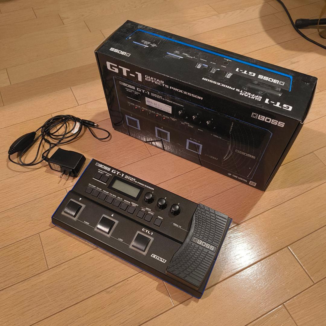 BOSS GT-1 ギターエフェクター 本体 電源アダプタ付き