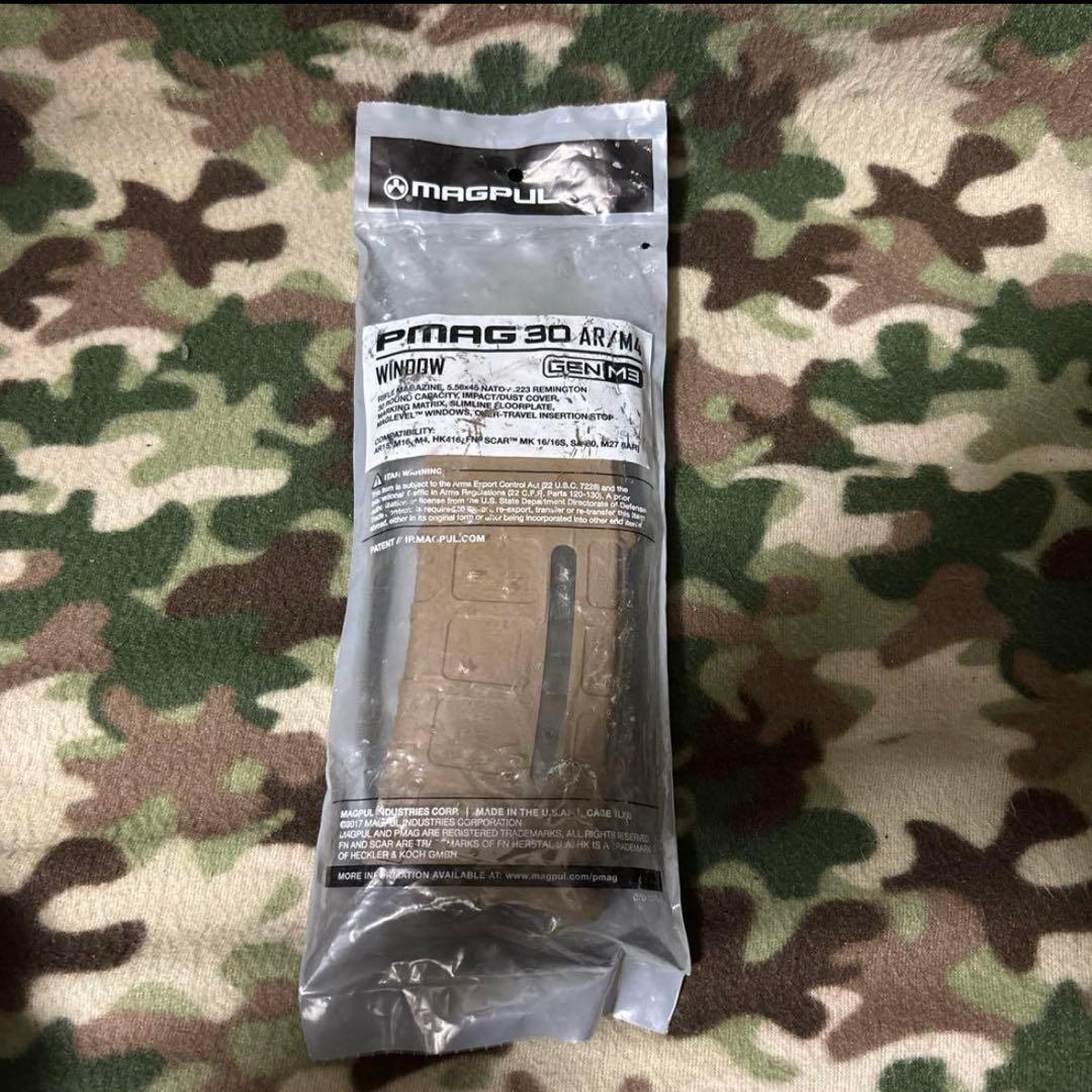 新品　未使用　米軍実物　MAGPUL PMAG 30 窓付き　マグプル　Pマグ⑤