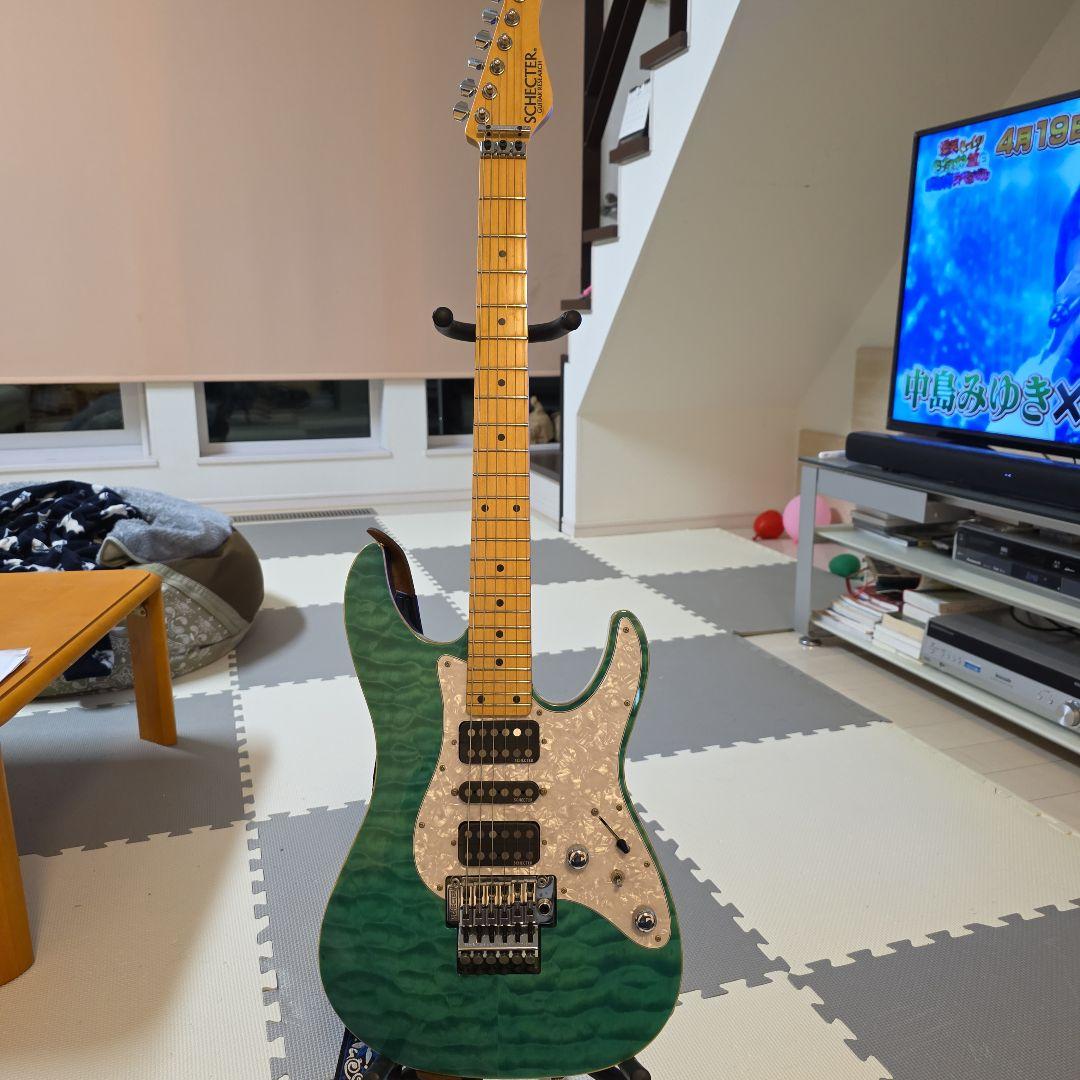 Schecter SD-2-24-AS AquaBlue エレキギター