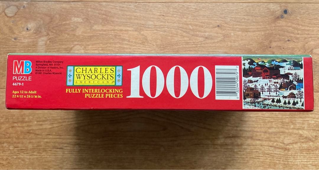 MB 1000ピース ジグソーパズル チャールズ・ワイソッキ