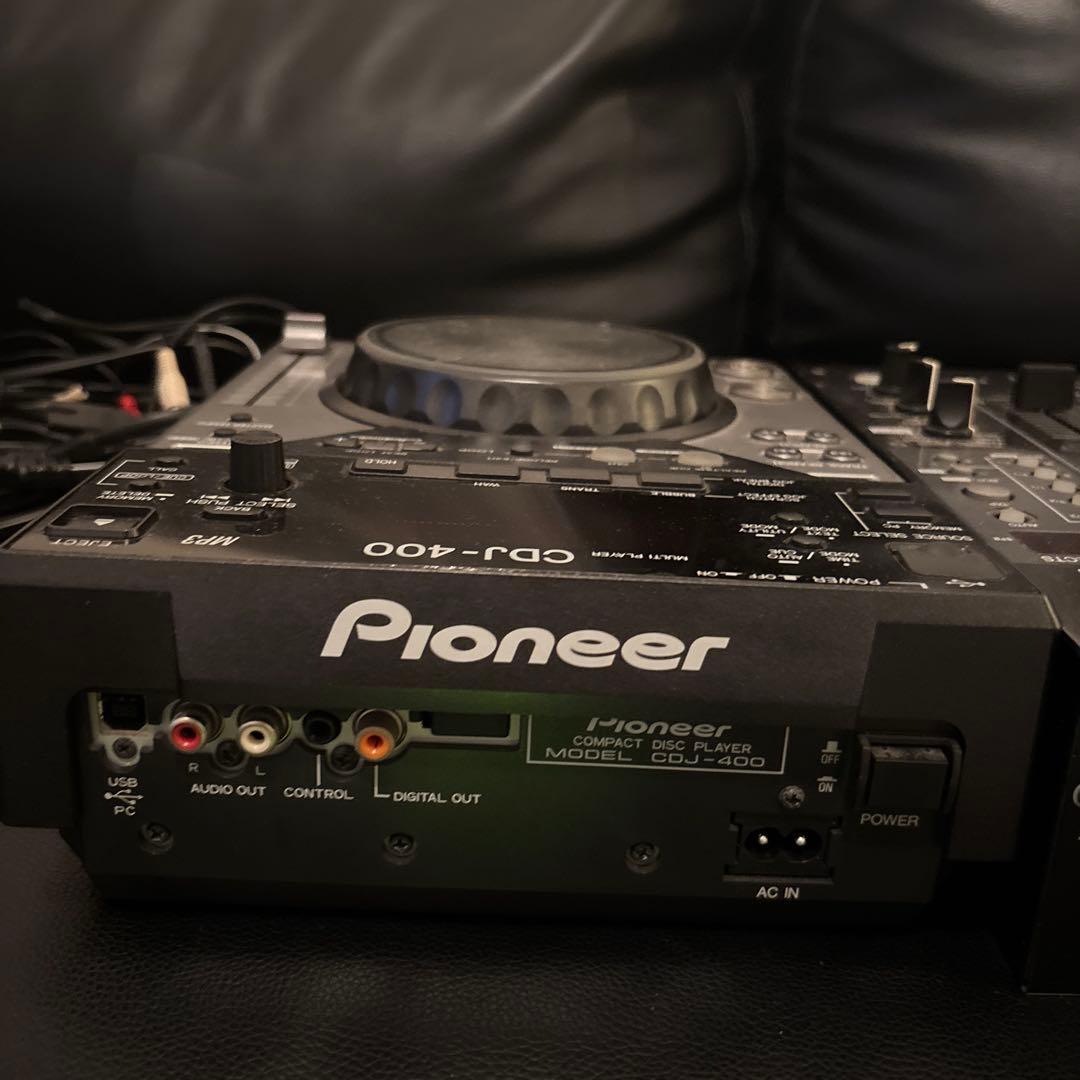 Pioneer パイオニア CDJ-400 & DJM-400 セット