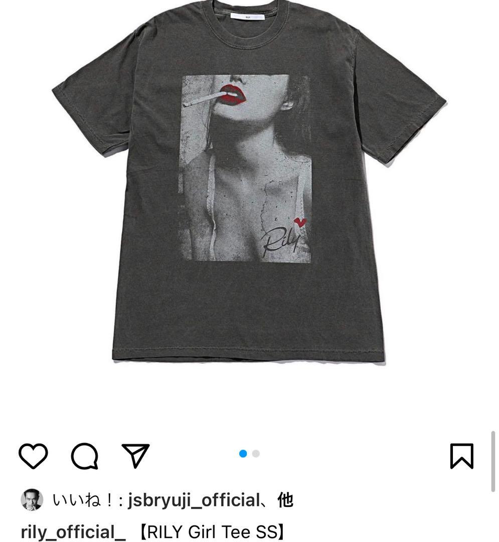 レア 即完売 三代目 今市隆二 RILY Girl Tee SS Black M
