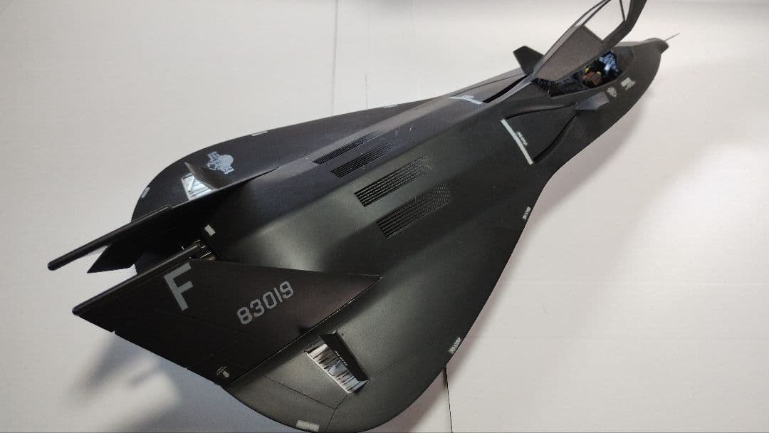 プラモデル完成機　1/48　STEALTH FIGHTER