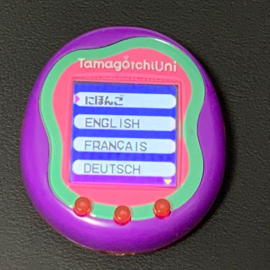Tamagotchi Uni 紫色 たまごっちユニ