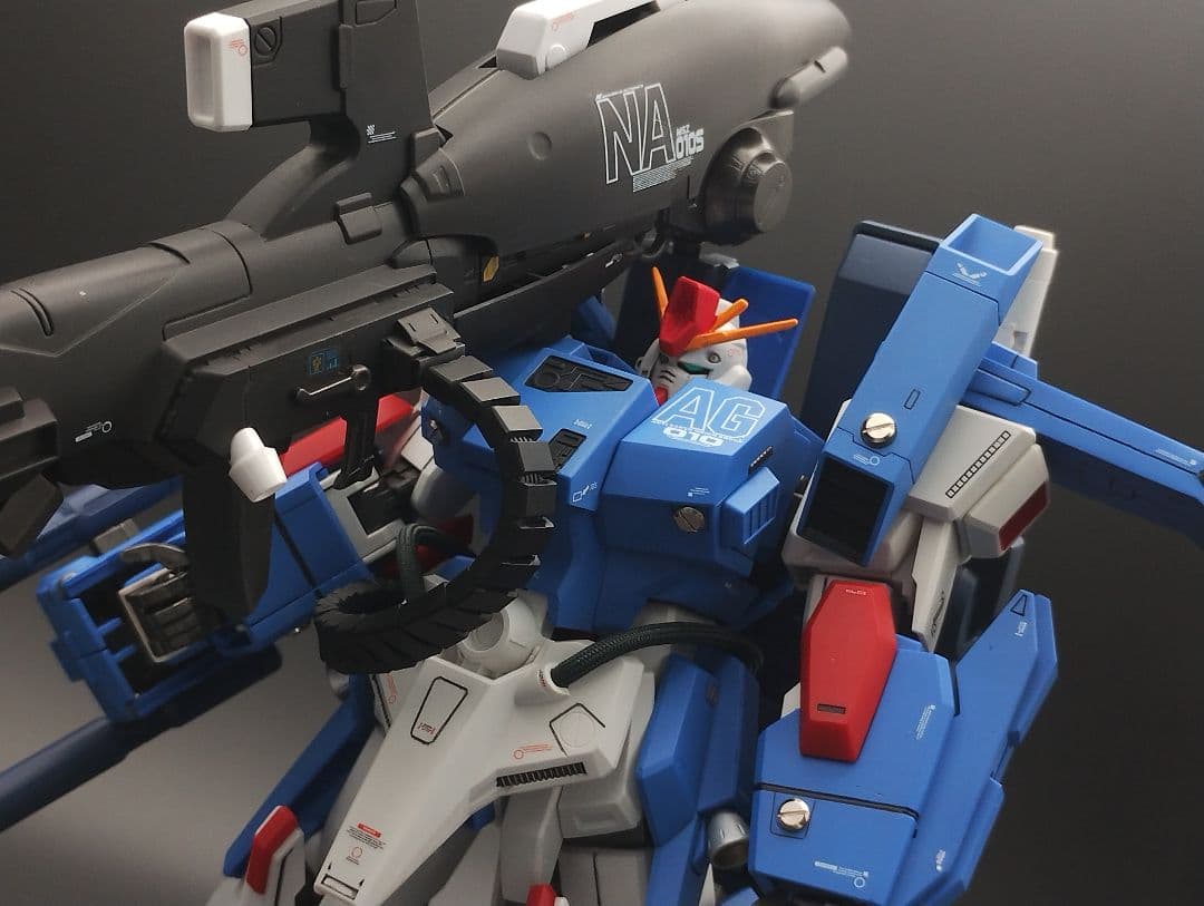 全塗装 MG フルアーマーZZガンダム 完成品【機動戦士ガンダムZZ】