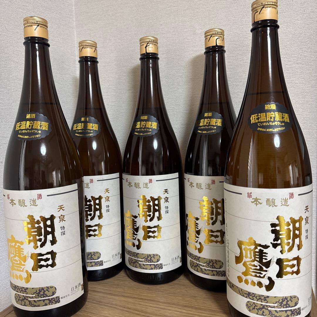 特選 日本酒 朝日鷹1800ml 2023年製造5本