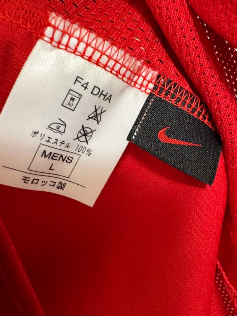 NIKE マンチェスター・ユナイテッド ボーダフォン シャツ Lサイズ