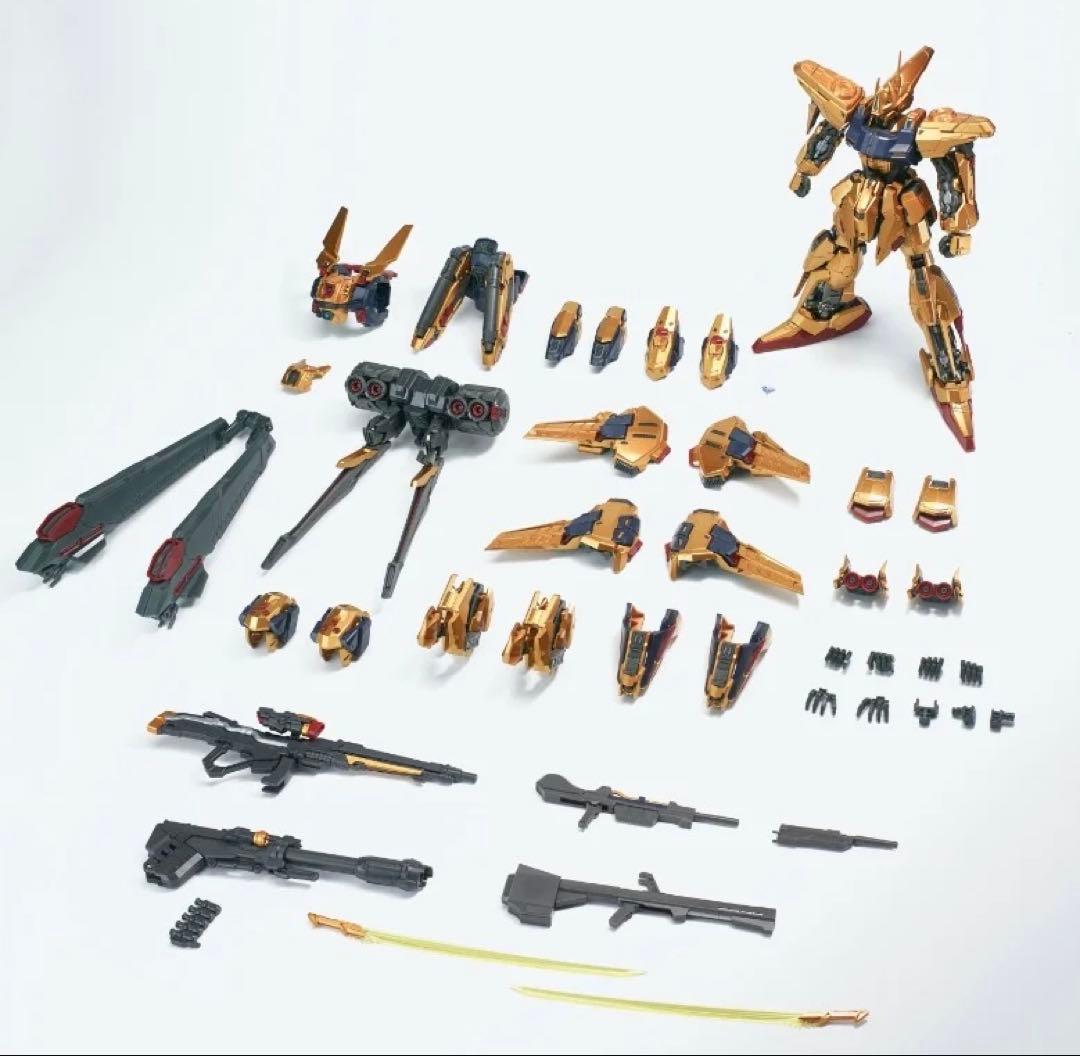 【新品・送料無料】ソロモンGP-02A ガンダム試作2号機 黄金武士FA百式改