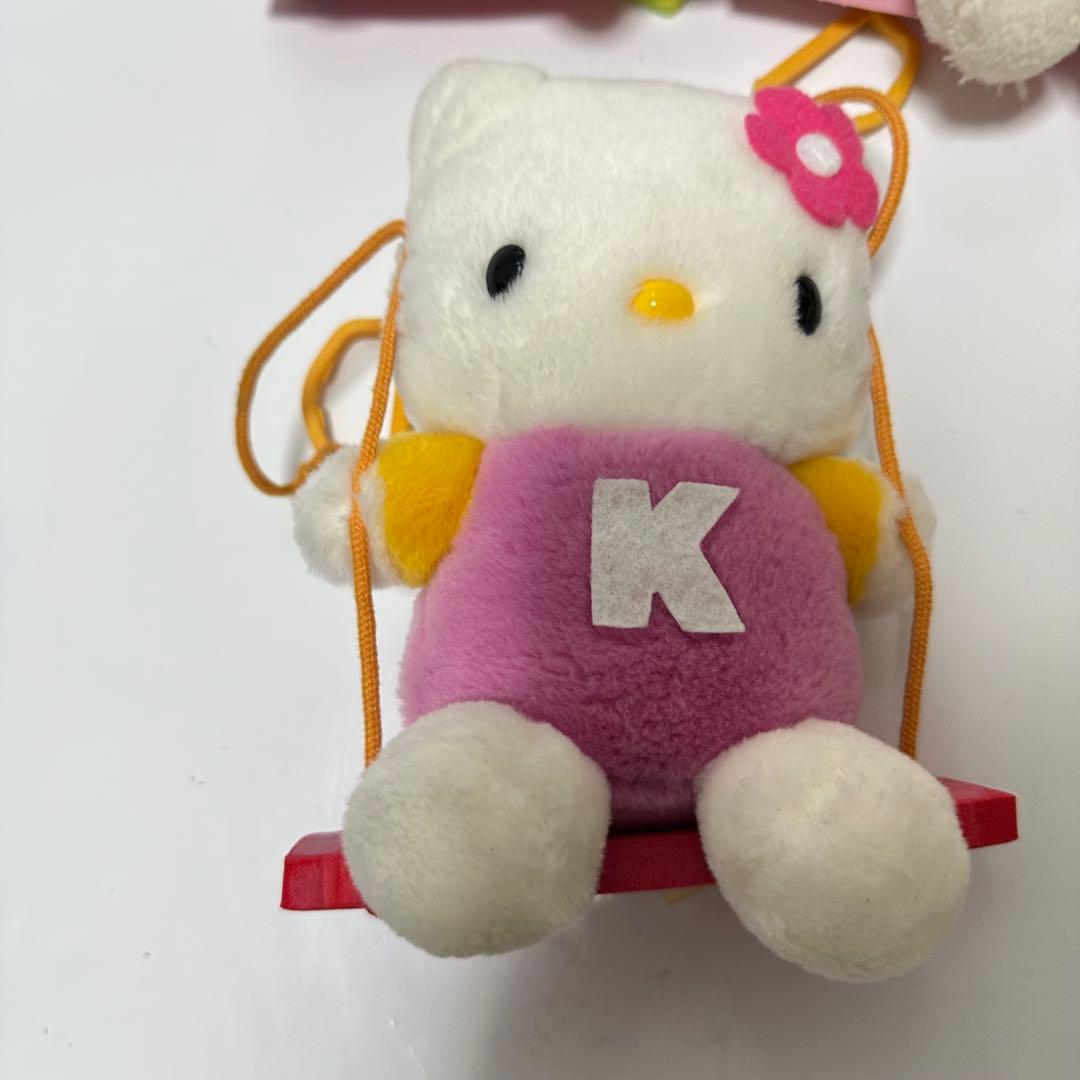 【極希少】Sanrio ぬいぐるみまとめ売り　キティ　ばつ丸くん　ブランコ