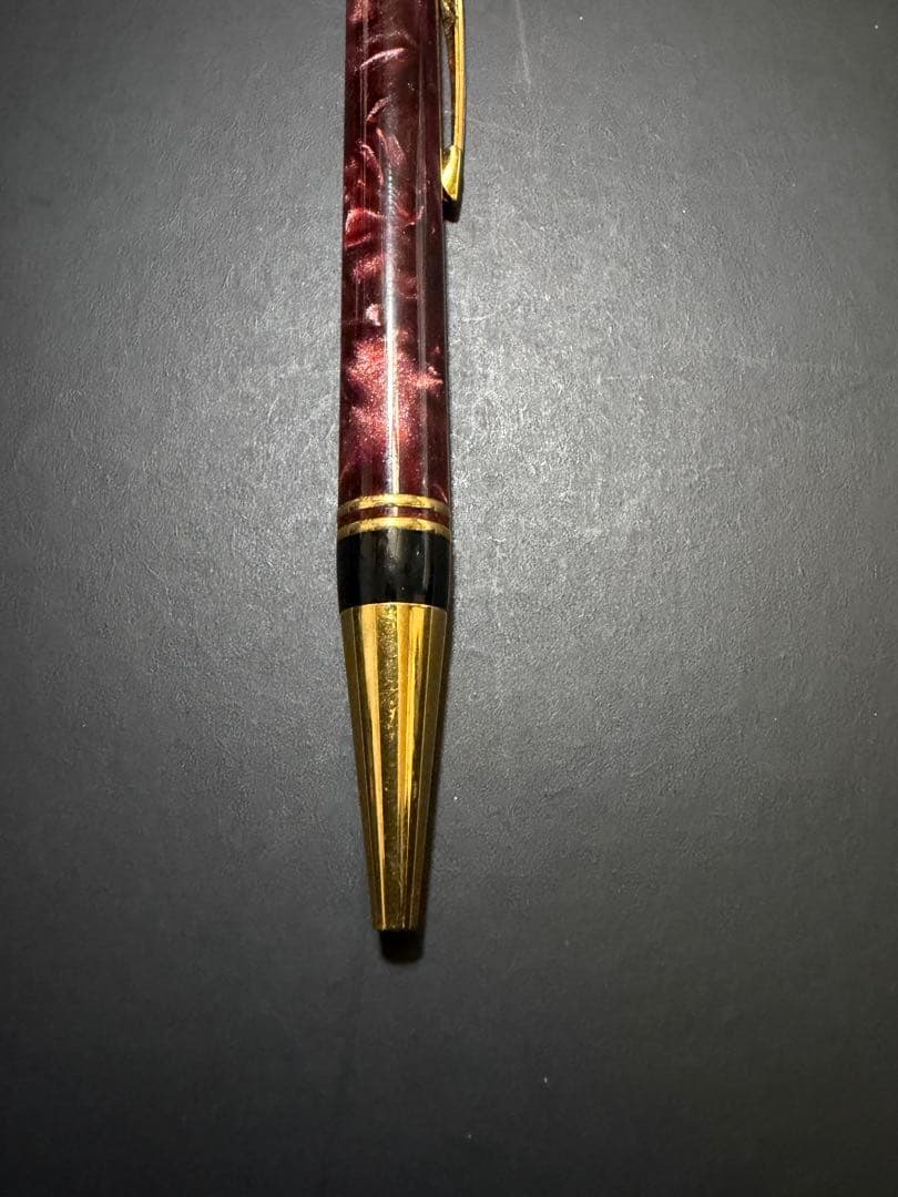 Parker デュオフォールド　ボールペン マーブルレッド　Duofold