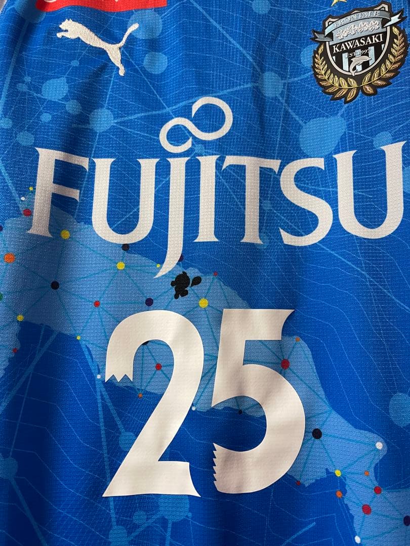 貴重 中古 川崎フロンターレ 2019リミテッドユニフォーム 田中碧 L サイズ