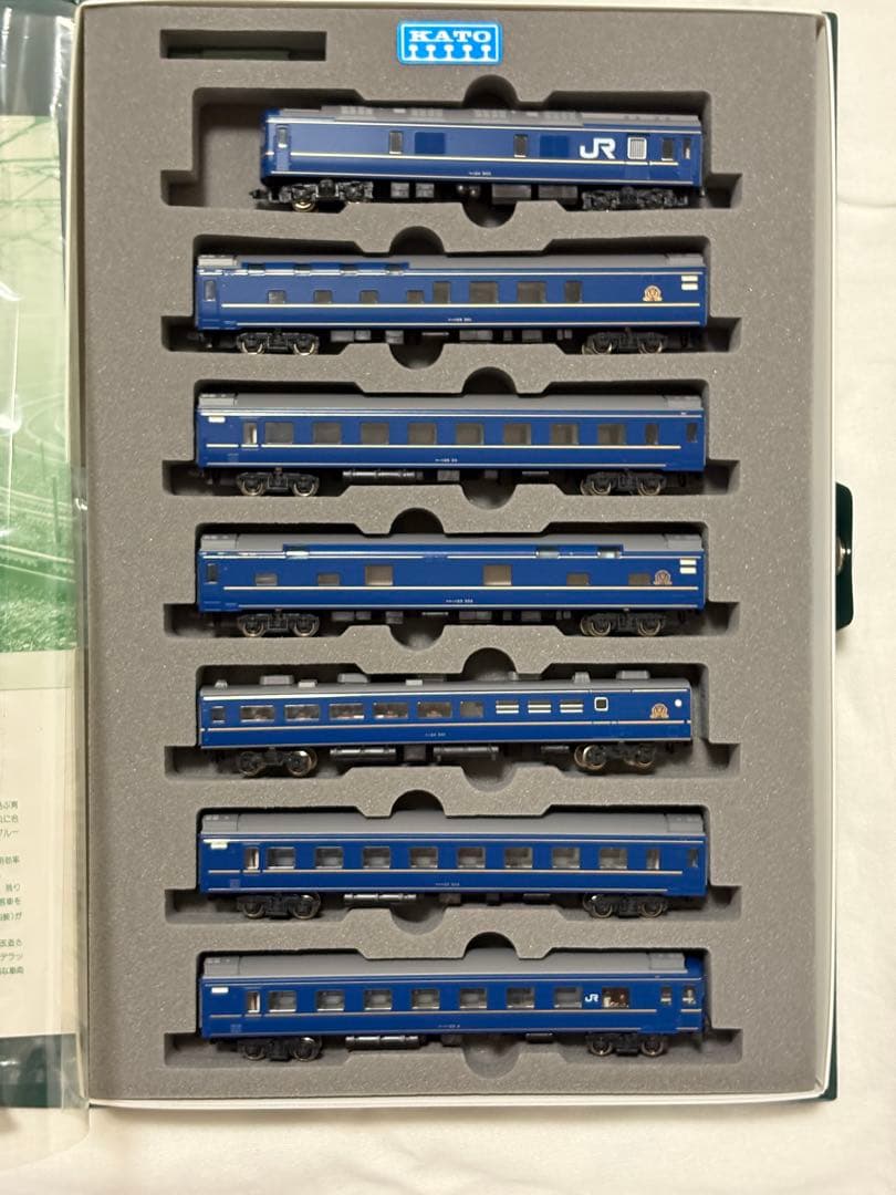 KATO 24系北斗星 Nゲージ 7両セット 10-163 ほぼ未使用