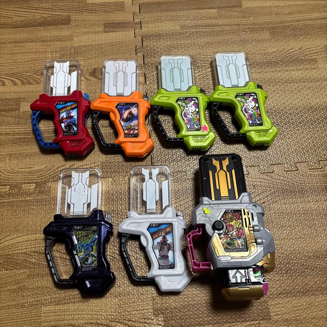 仮面ライダーエグゼイド まとめ売りセット DXマキシマムマイティXガシャット