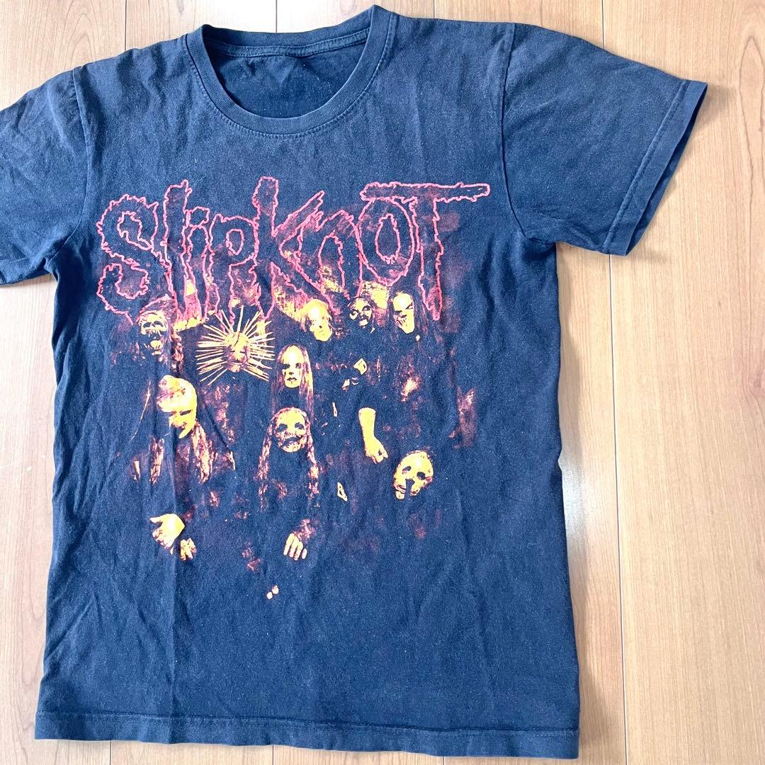 Slipknot バンドTシャツ ブラック 半袖 Tシャツ