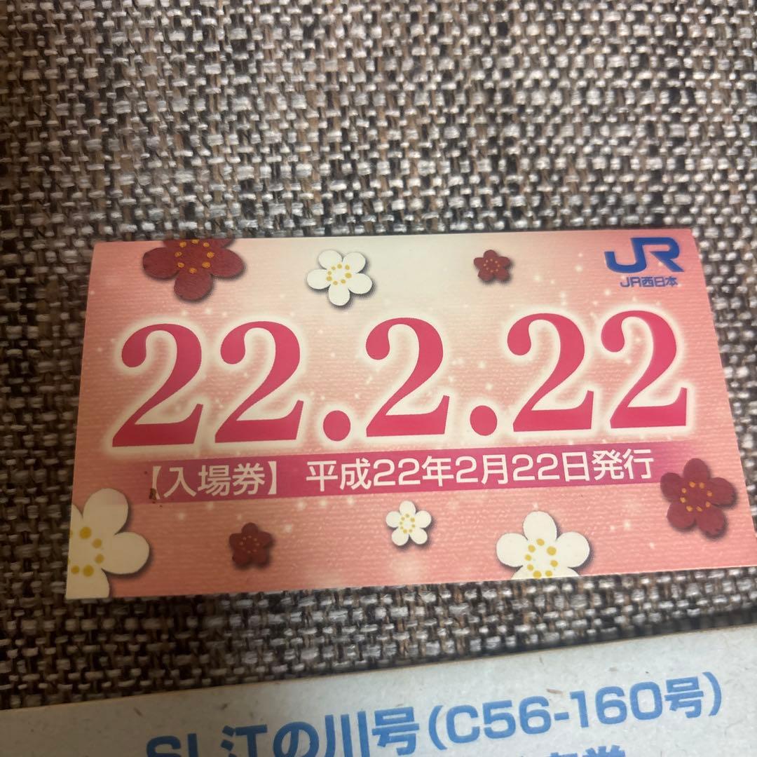 特急停車10周年記念入場券セット