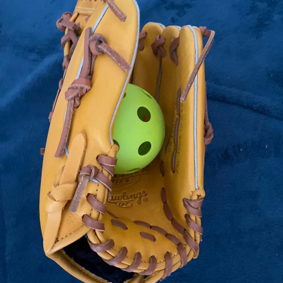 Rawlings Gold Glove 軟式グローブ イエロー