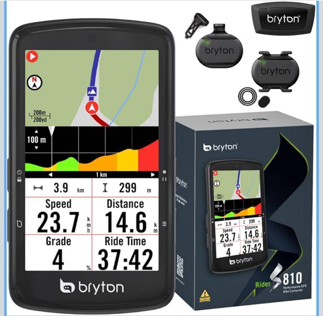 新品未開封　ブライトン Rider S810T GPS サイクルコンピューター