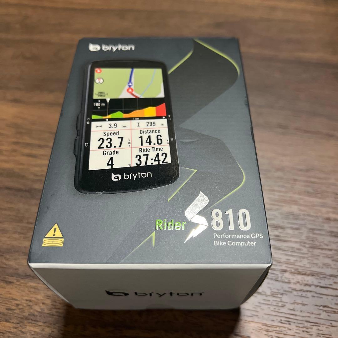 新品未開封　ブライトン Rider S810T GPS サイクルコンピューター
