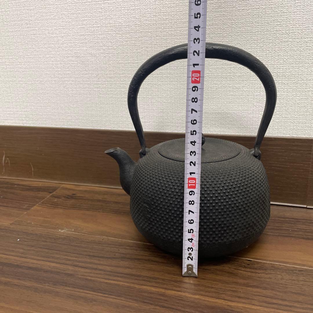 新品　伝統工芸士 及川 光正(齋峰) 南部鉄器　森栄堂　鉄瓶