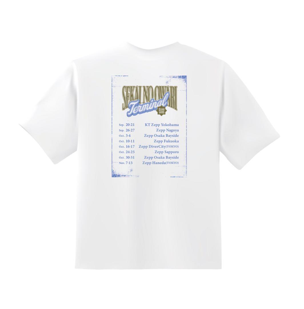 セカオワ Zeppツアー 2023 Terminal シャツ Tシャツ