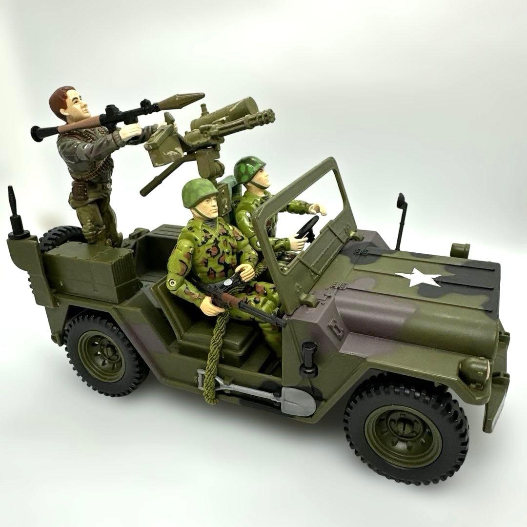 GI Joe ★ WW2 Marine Corps Custom Jeep