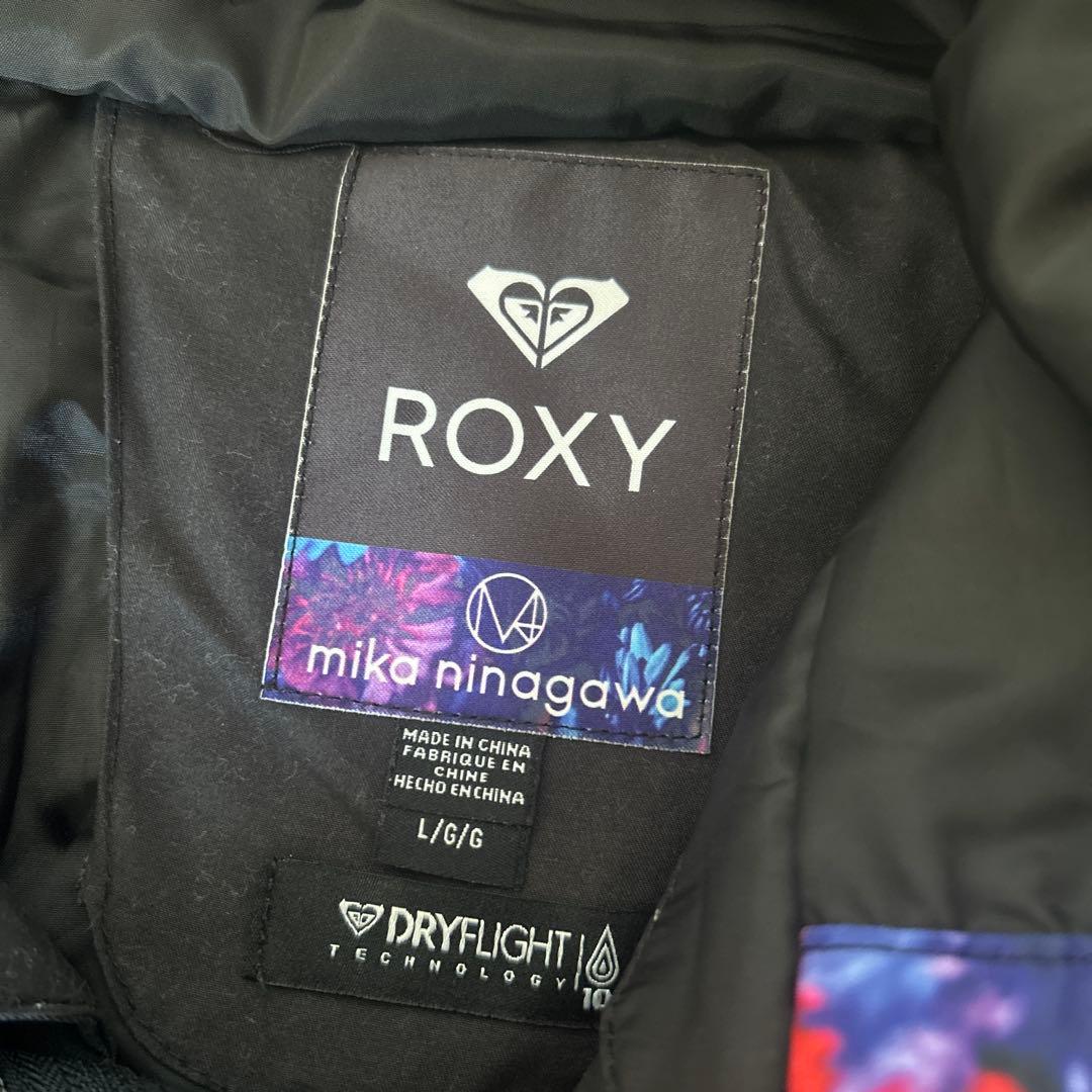 美品　ROXYスノボウエア　上下セット　蜷川実花コラボ　花柄　M L