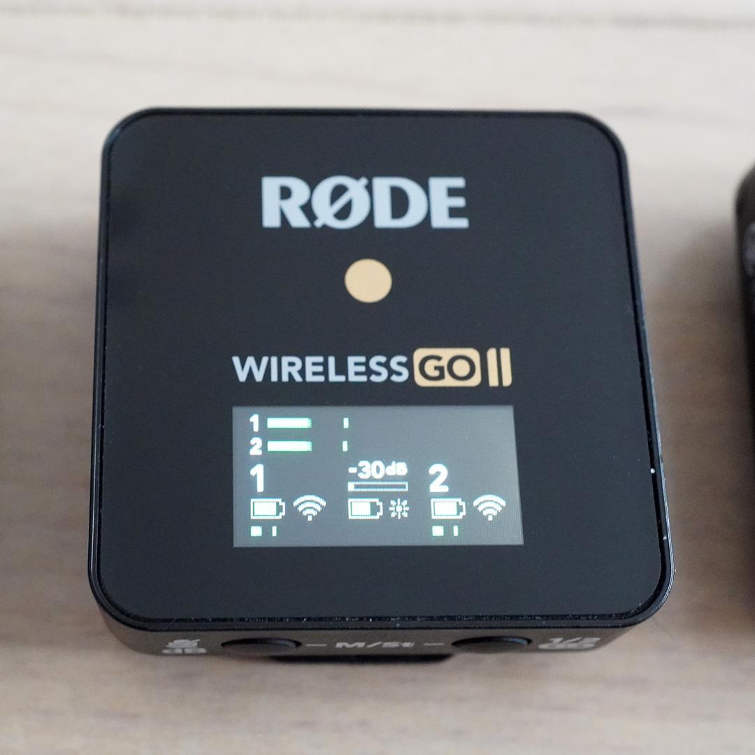 RØDE WIRELESS GO II ワイヤレス マイク RODE ロードⅡ