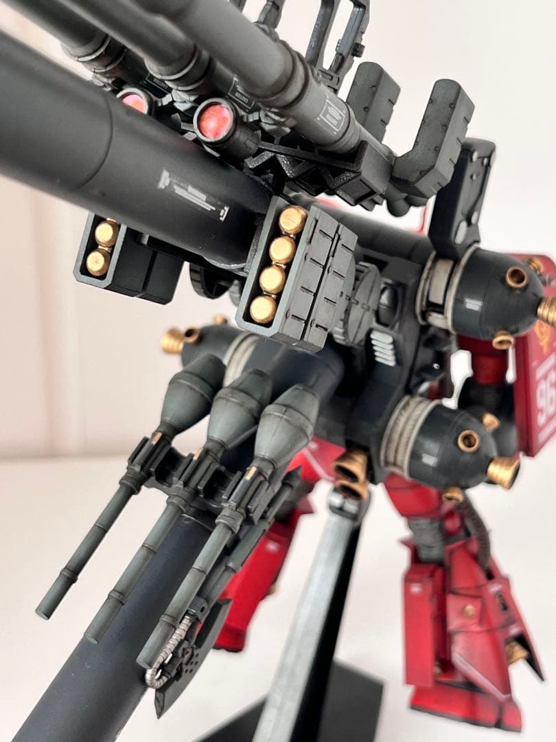 hg ガンプラ　サイコ・ザク　 ウェザリング　全塗装　完成品