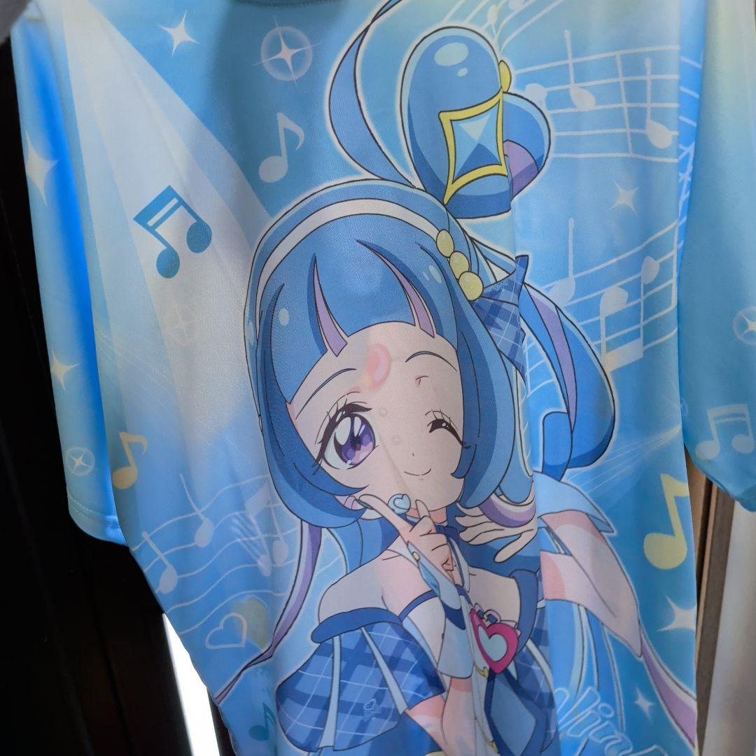 キミとアイドルプリキュアフルグラTシャツ