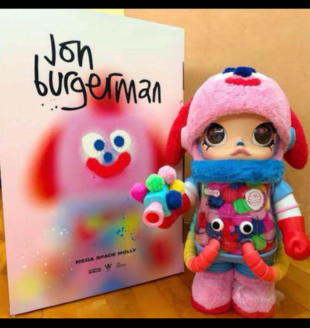 アイドル Jon Burgerman MEGA SPACE MOLLY 400%