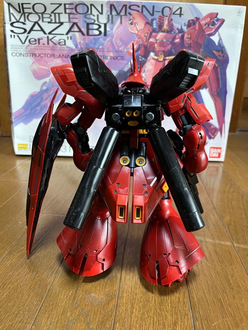 MG MSN-04 サザビー Ver.Ka 素組み