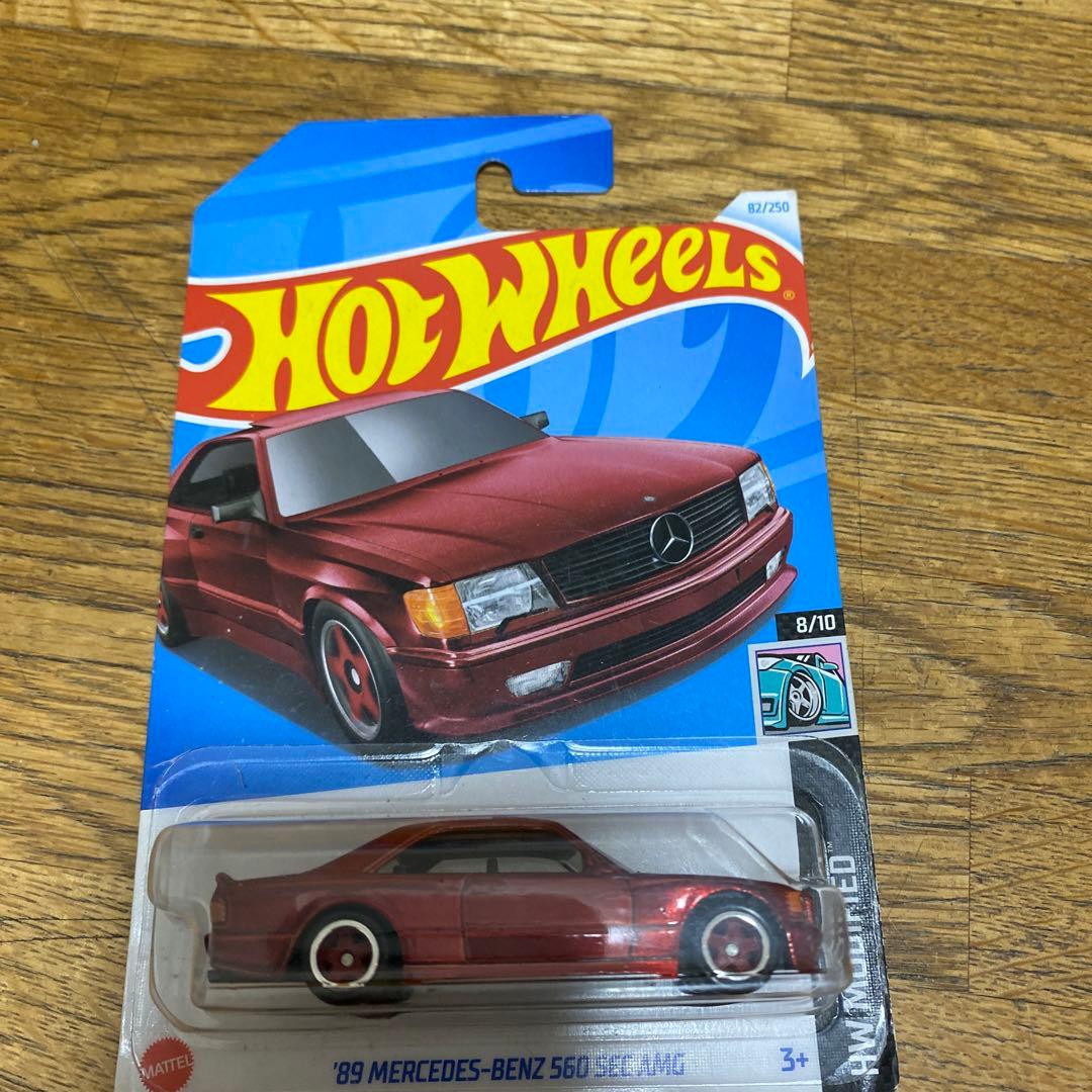 ミニカー Hot Wheels 1989 Mercedes vs DODGE VAN