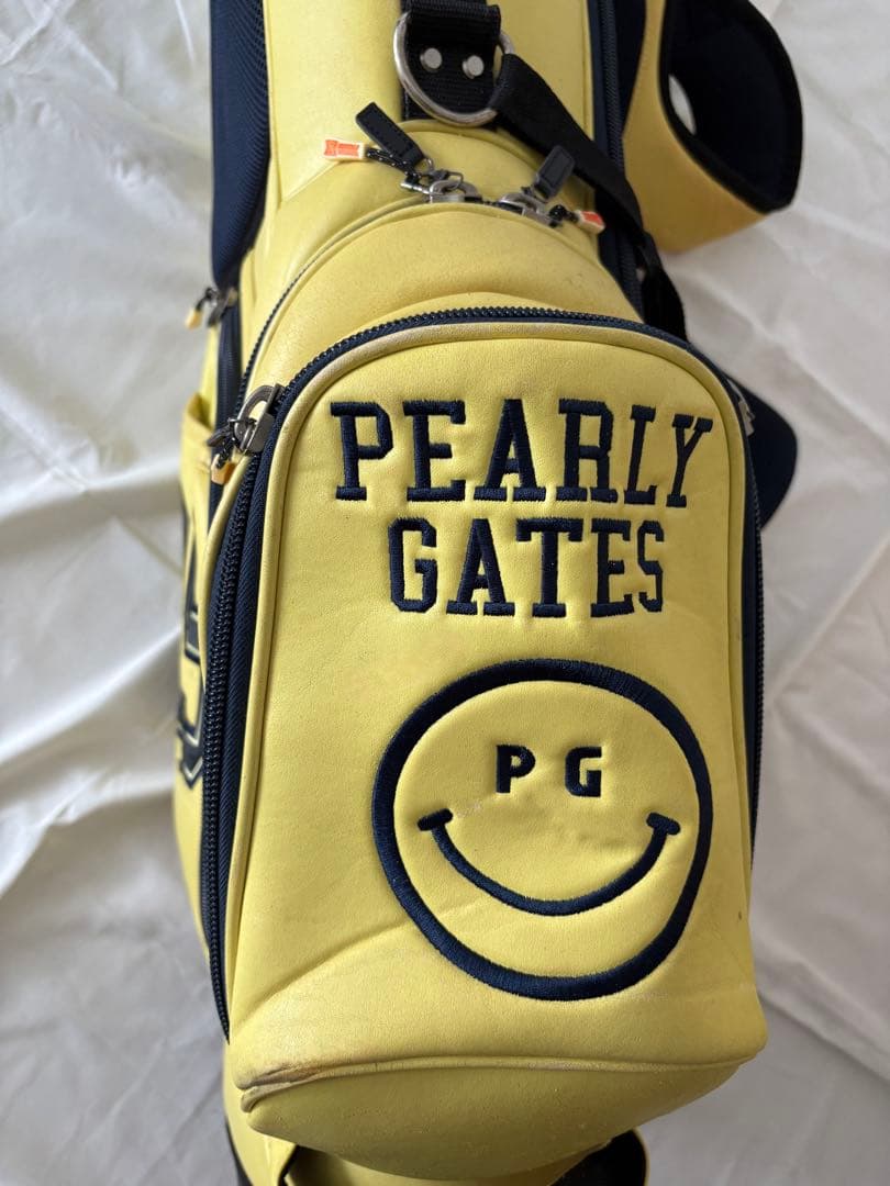 PEARLY GATES キャディバッグ 89 イエロー