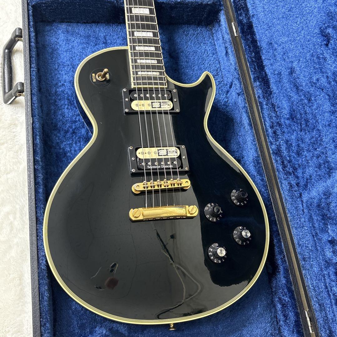 マ*様 Edwards E-LPレスポール カスタム エボニー指板