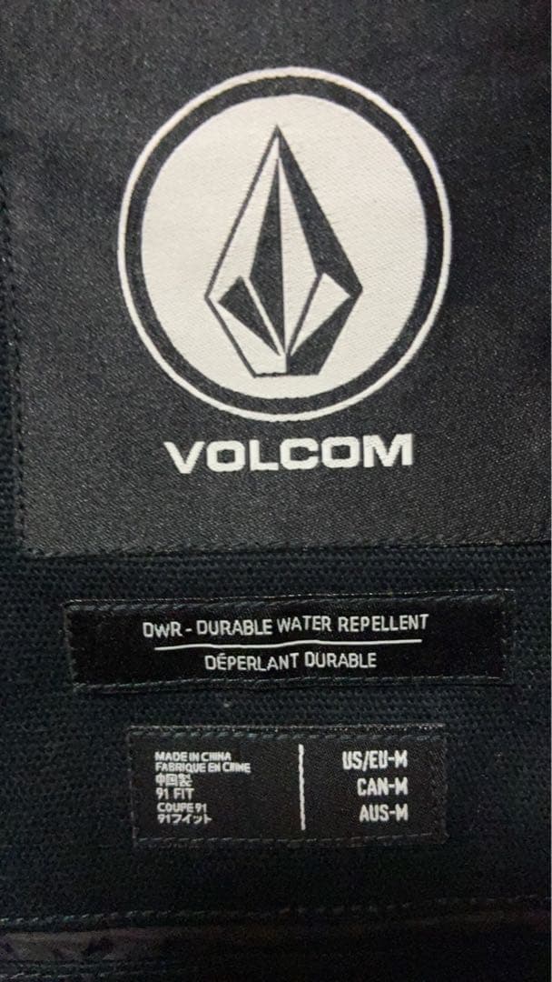 VOLCOM DUSTBOX JACKET M ブラック
